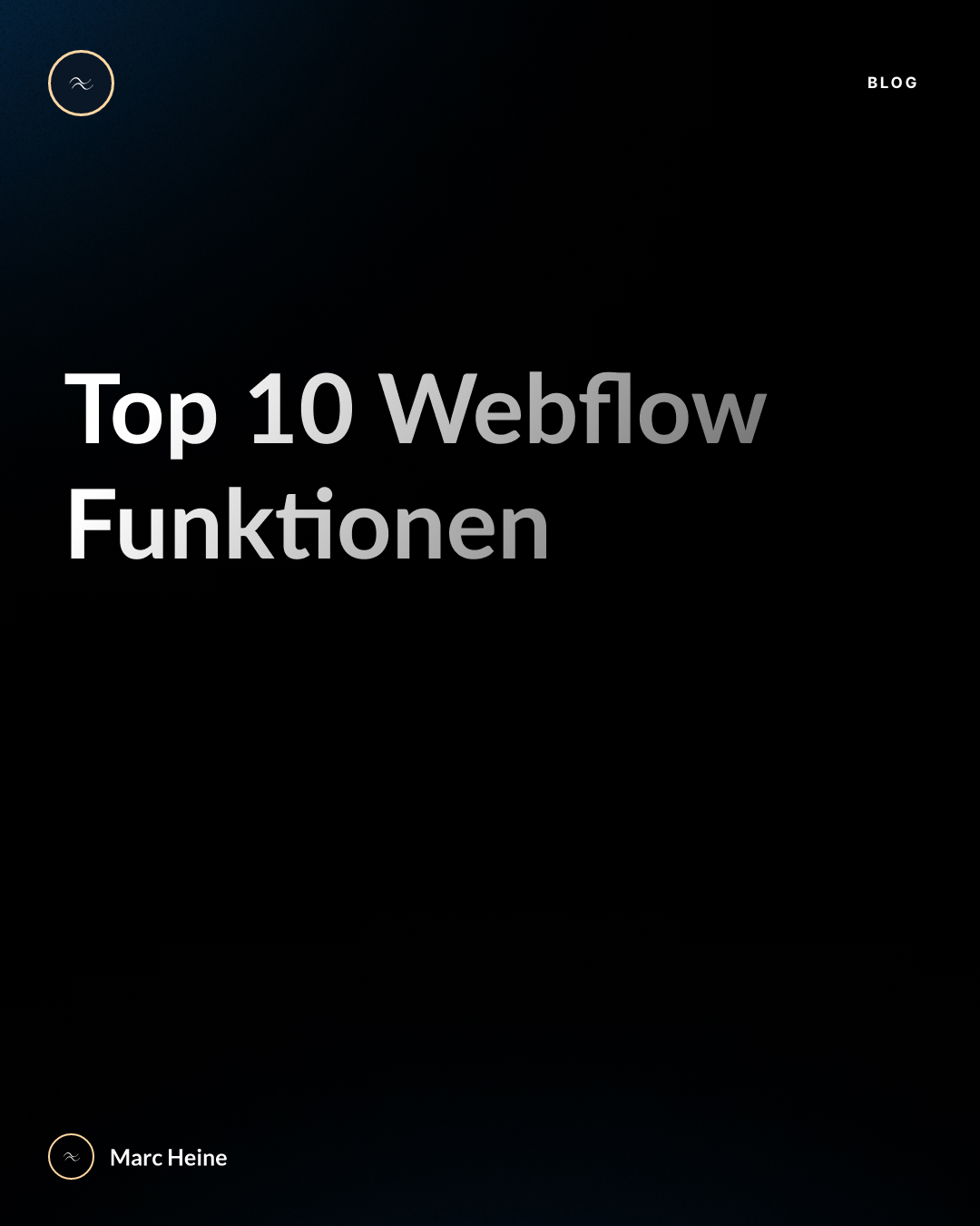 Top 10 Webflow Funktionen